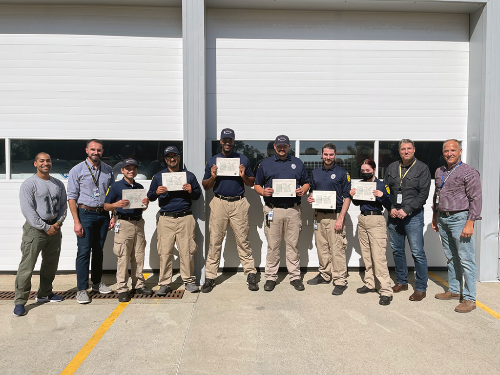 Six Graduate From Lab’s First Ever Basic Security Officer Course
