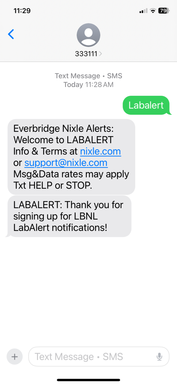 Visitor Emergency Information